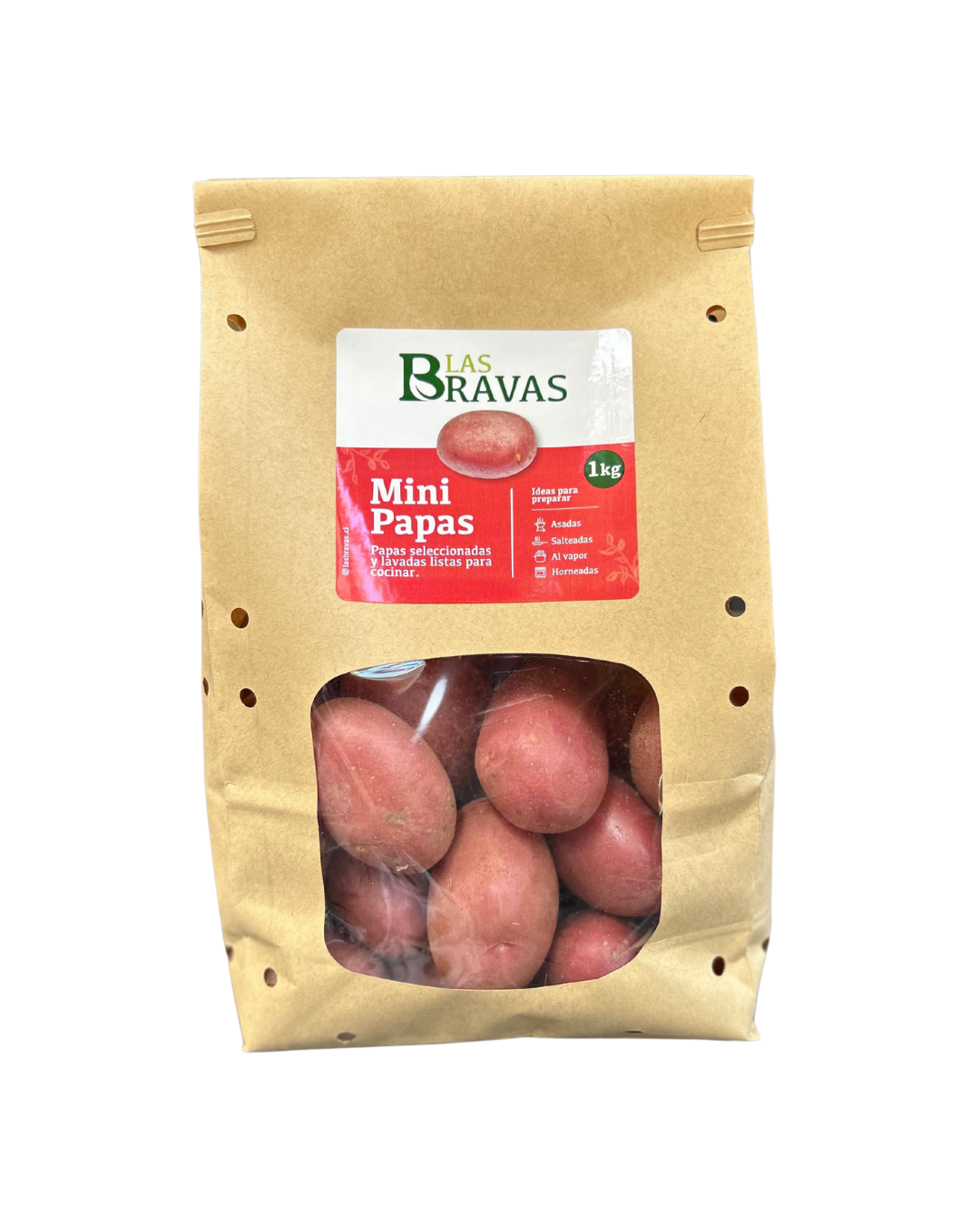Mini Papas Rojas 1 Kg – Papas Las Bravas