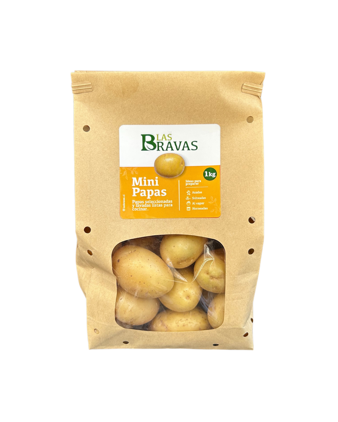 Mini Papas Blancas 1 Kg – Papas Las Bravas