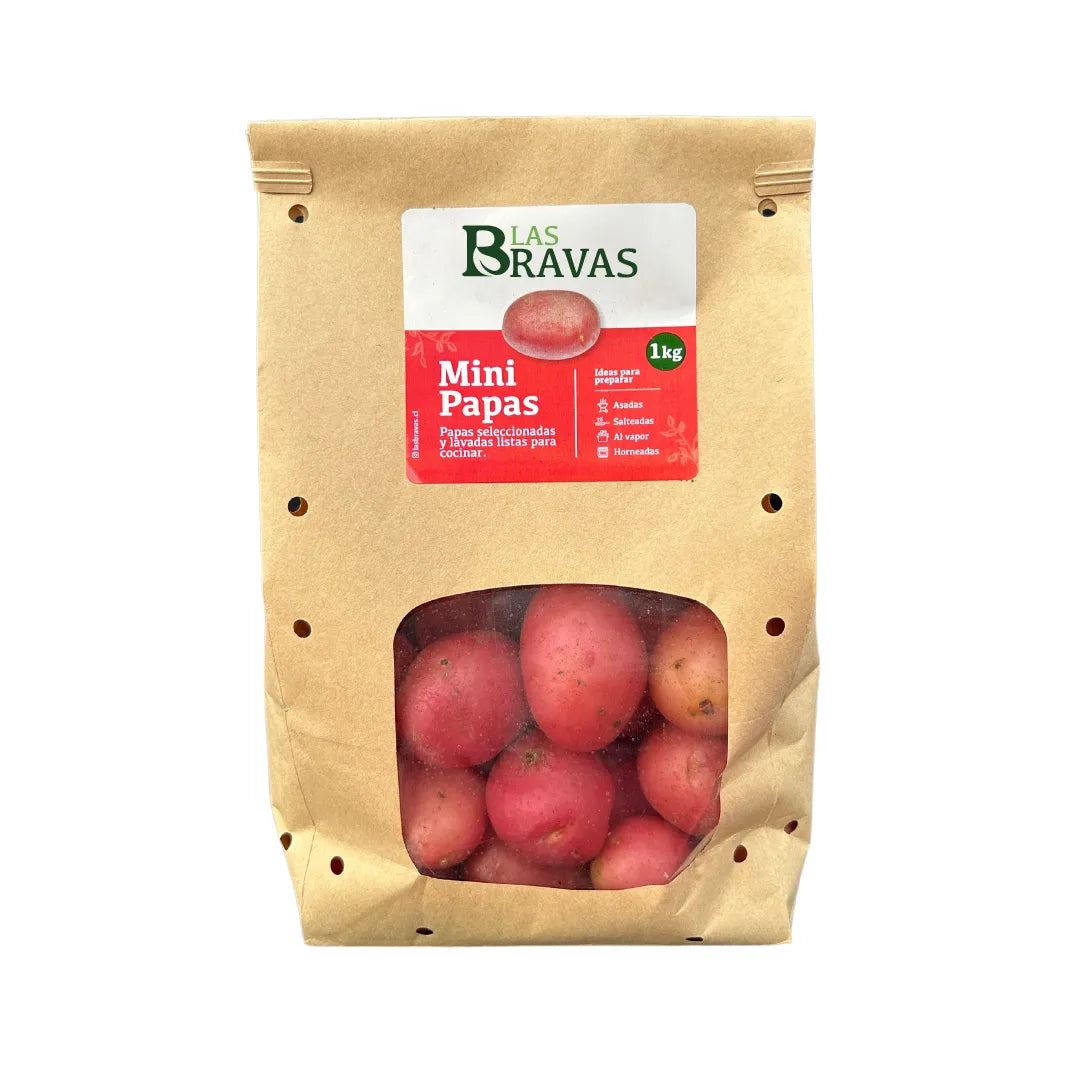 Mini Papas Rojas 1 Kg – Papas Las Bravas