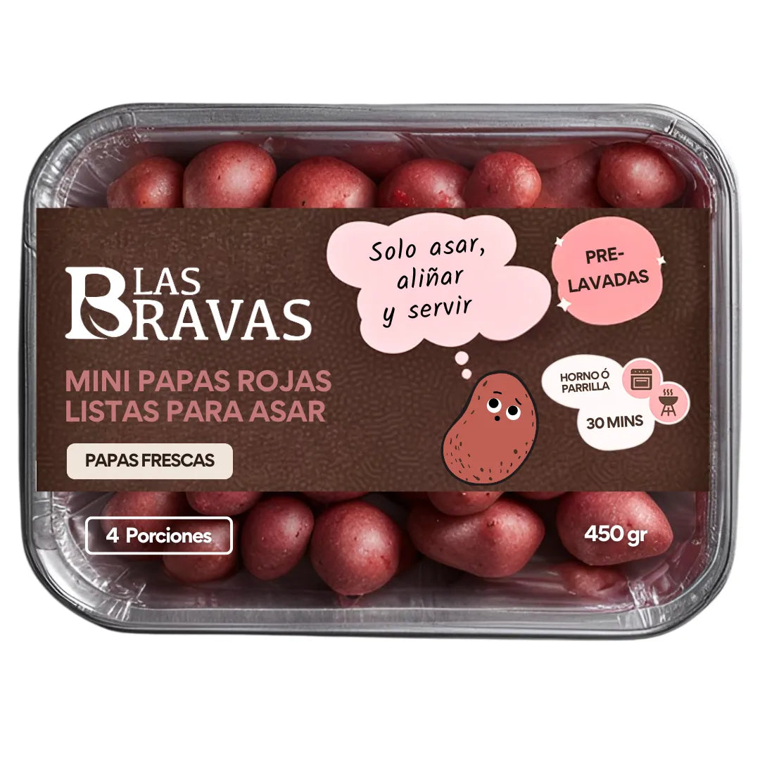 Mini Papas Rojas Parrilla/Horno – Papas Las Bravas